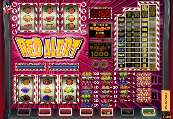 Red Alert gokkast - Bellfruit Slot Review - Eurocazino Gokkasten